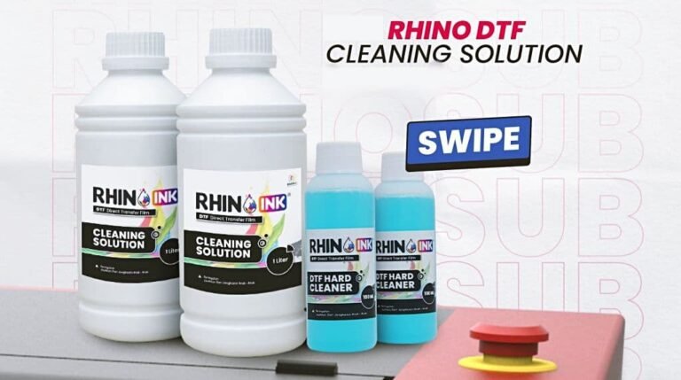 Manfaat RhinoINK DTF Cleaning Solution - Rhino Indonesia